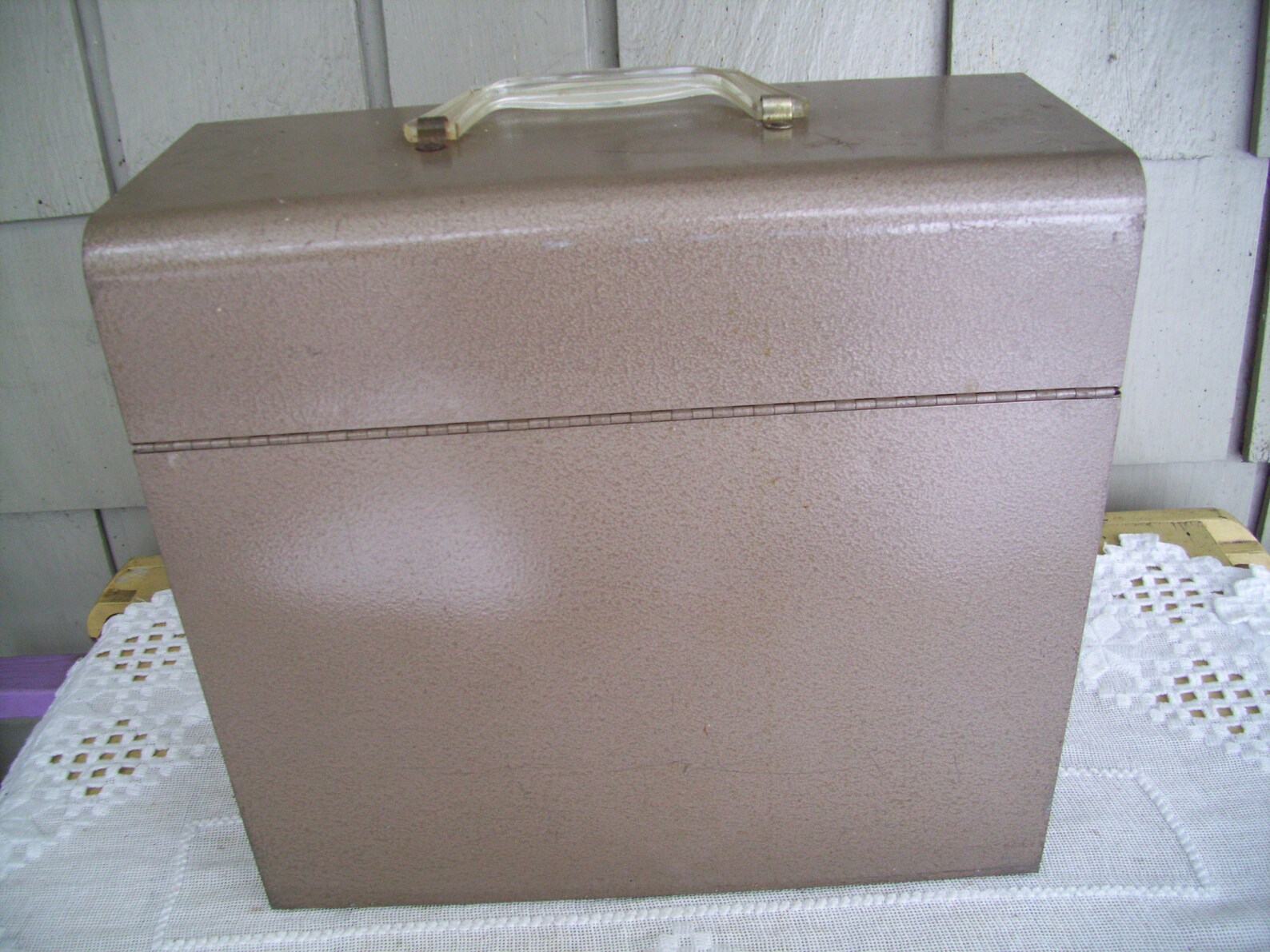 Vintage Large Metal File Box no Key Made in USA by Amfile - Etsy