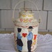 Antique Pa. Dutch Tole Painted Cream Can, Antique Farmhouse Can ...