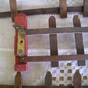 Antique Wooden Primitive Feather Tree Fence, Wooden Christmas Fence - Etsy