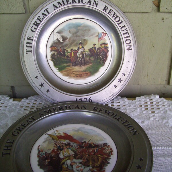 Patriotic Plates - Etsy