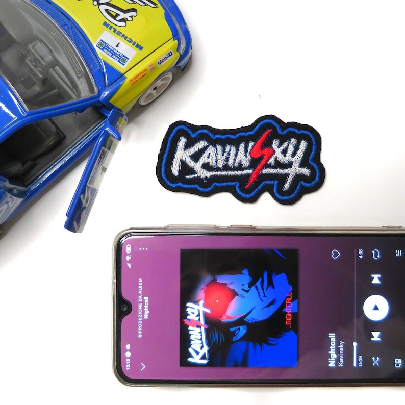 Kavinsky New Retro Wave Iron on Patch - Etsy