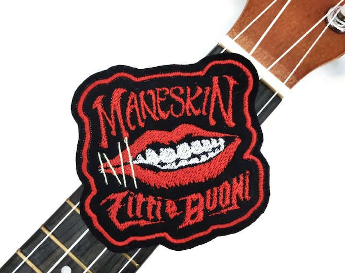 Zitti E Buoni Maneskin Tribute Patch Handmade - Etsy Canada