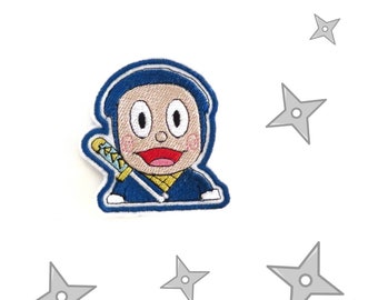 Ninja Patch Embroidered Badge Japan Iron on / Sew on - Etsy