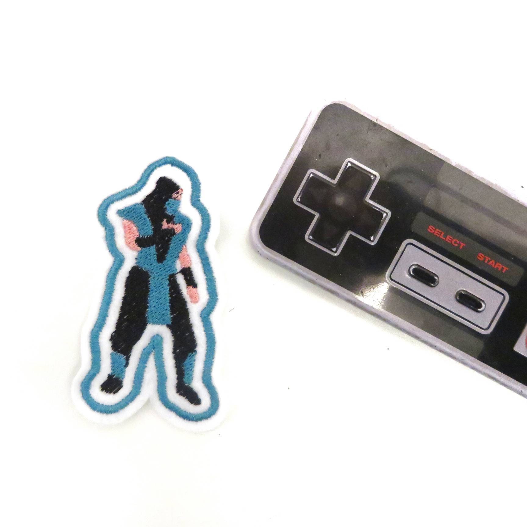MORTAL KOMBAT Sub-zero Iron on Patch - Etsy UK