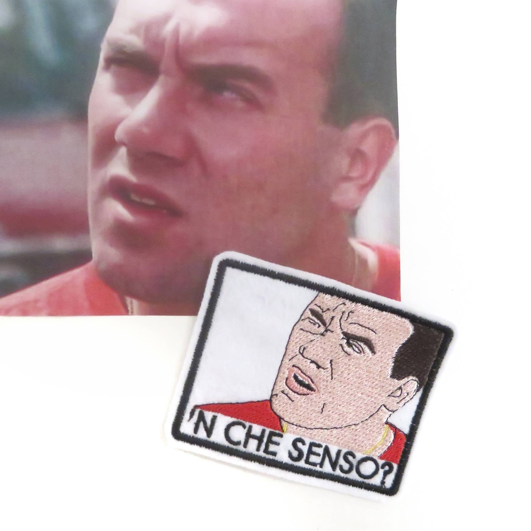 Toppa Termoadesiva Carlo Verdone in Che Senso - Etsy