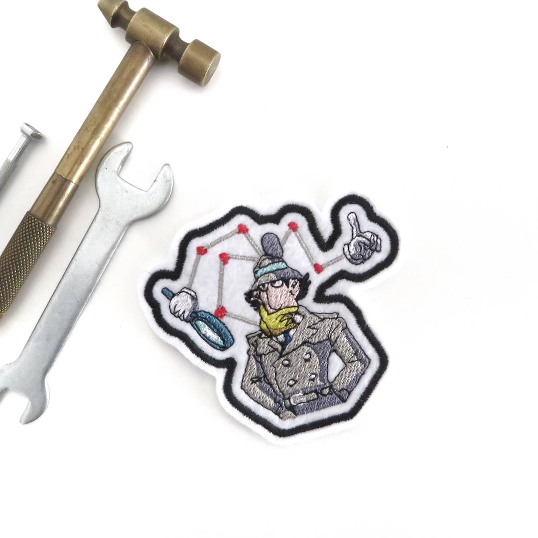 INSPECTOR GADGET Iron on Patch - Etsy