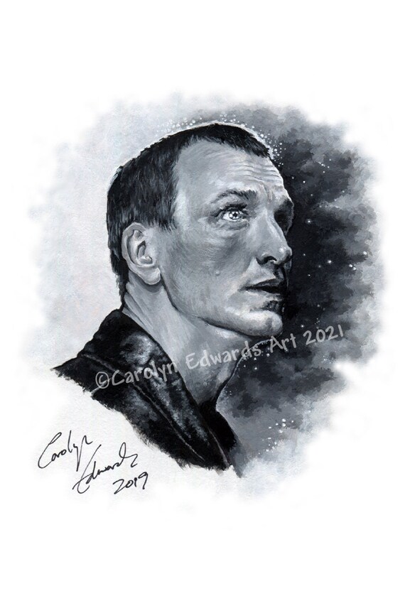 Doctor Who 9th Doctor Drawing