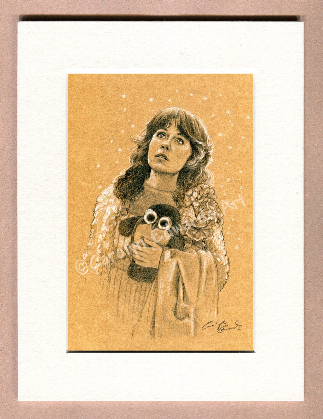 Goodbye, Sarah Jane ~ 6x8 Inch Mounted Art Print. - Etsy