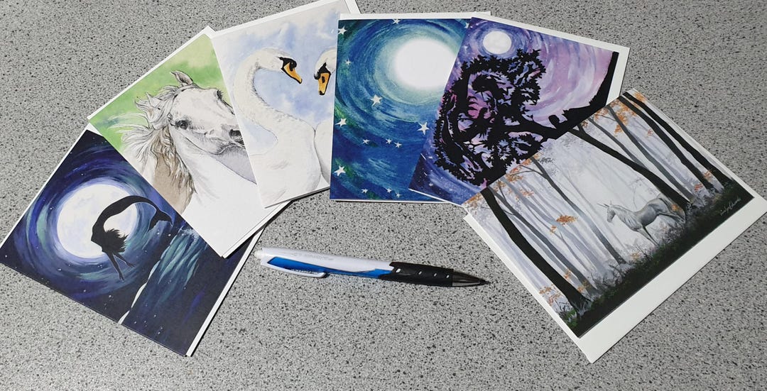 Pack of 6 SMALL General Greetings Cards (A6 148mm X 105mm) - Etsy