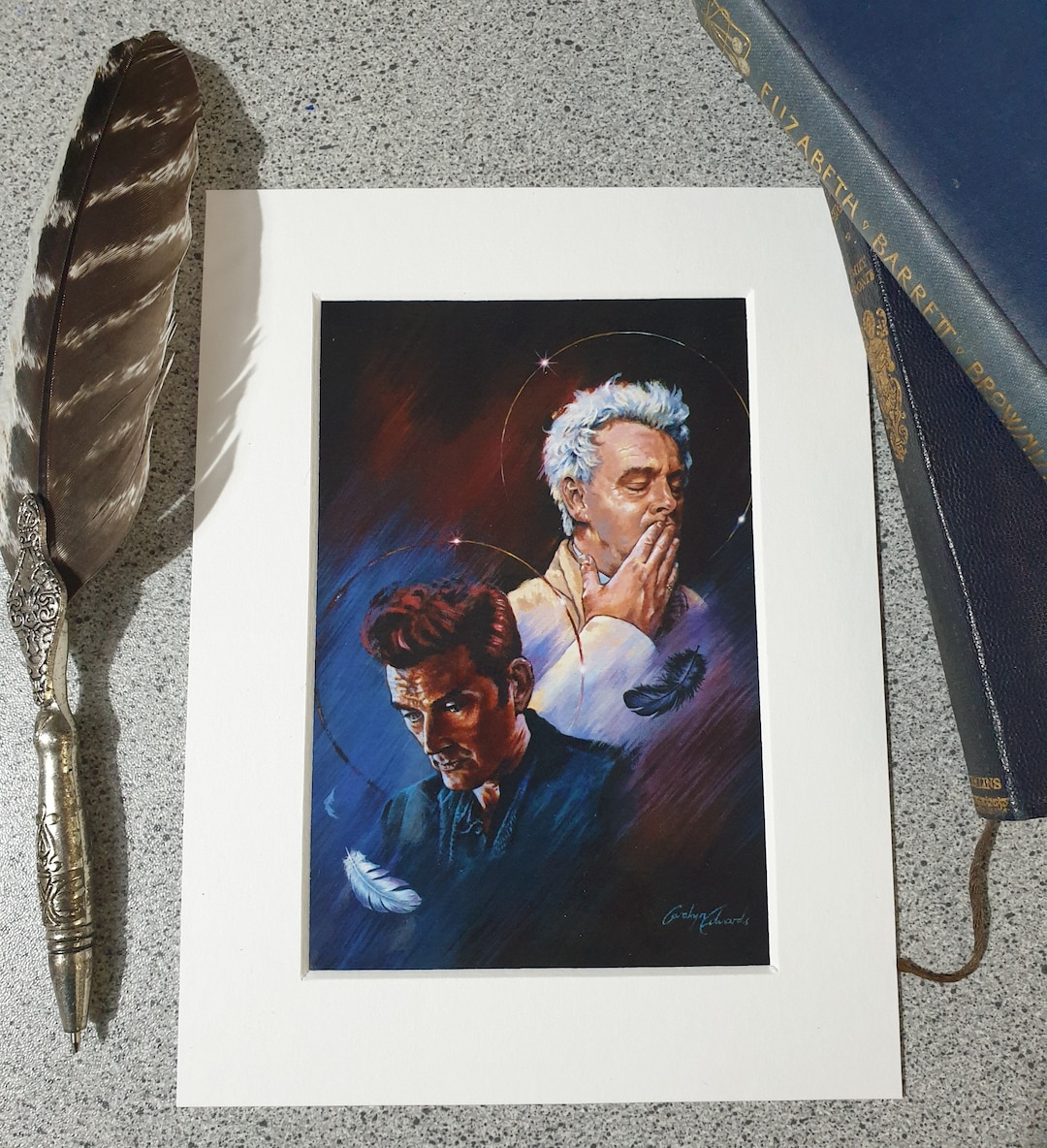 No Nightingales - 6 X 8 Inch Mounted Print - Etsy