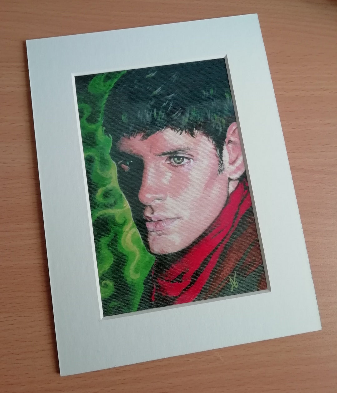 Emrys 6 X 8 Inch Mounted Art Print - Etsy