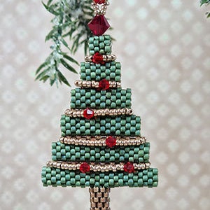 Beading Pattern Ornament 'christmas Tree' - DIY Ornament - Etsy