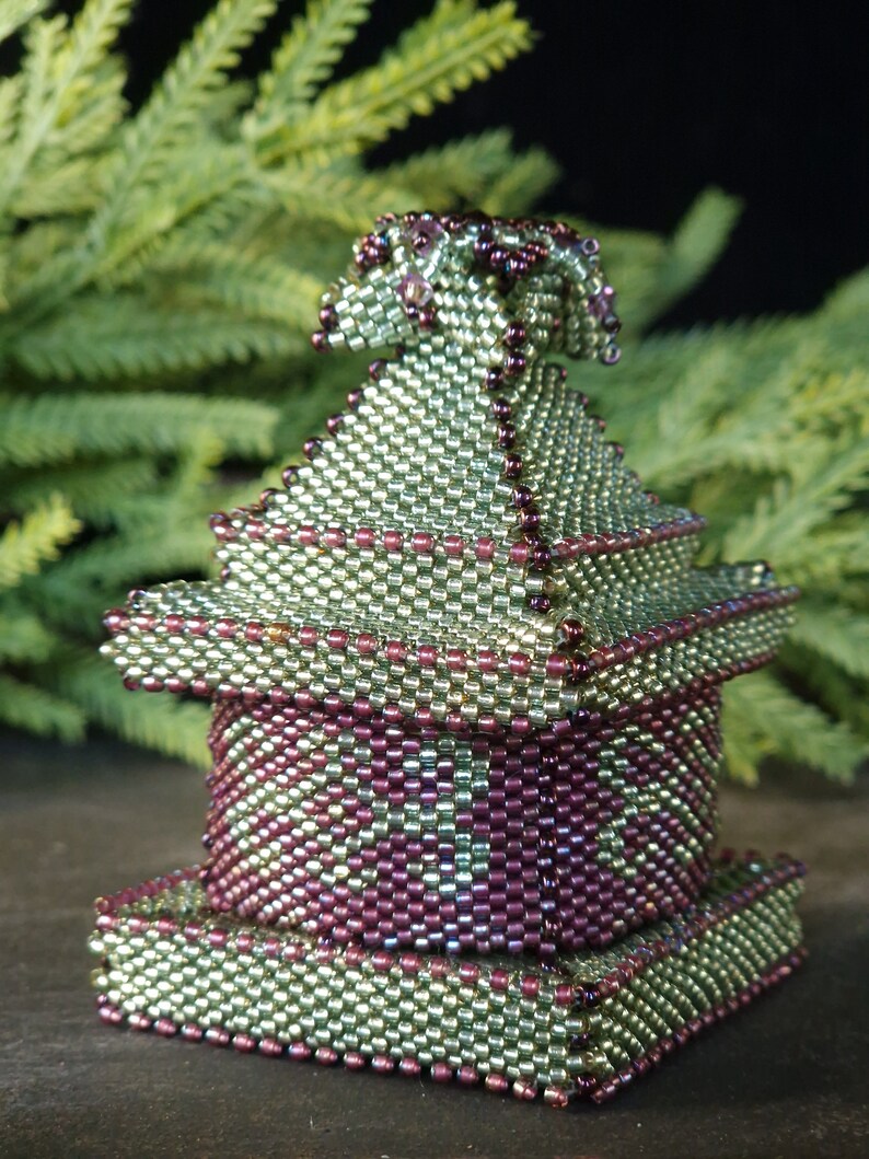 Beading Pattern 'candle Box' - DIY Tutorial - Etsy