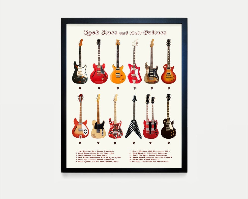 Rock Stars Posters - Etsy