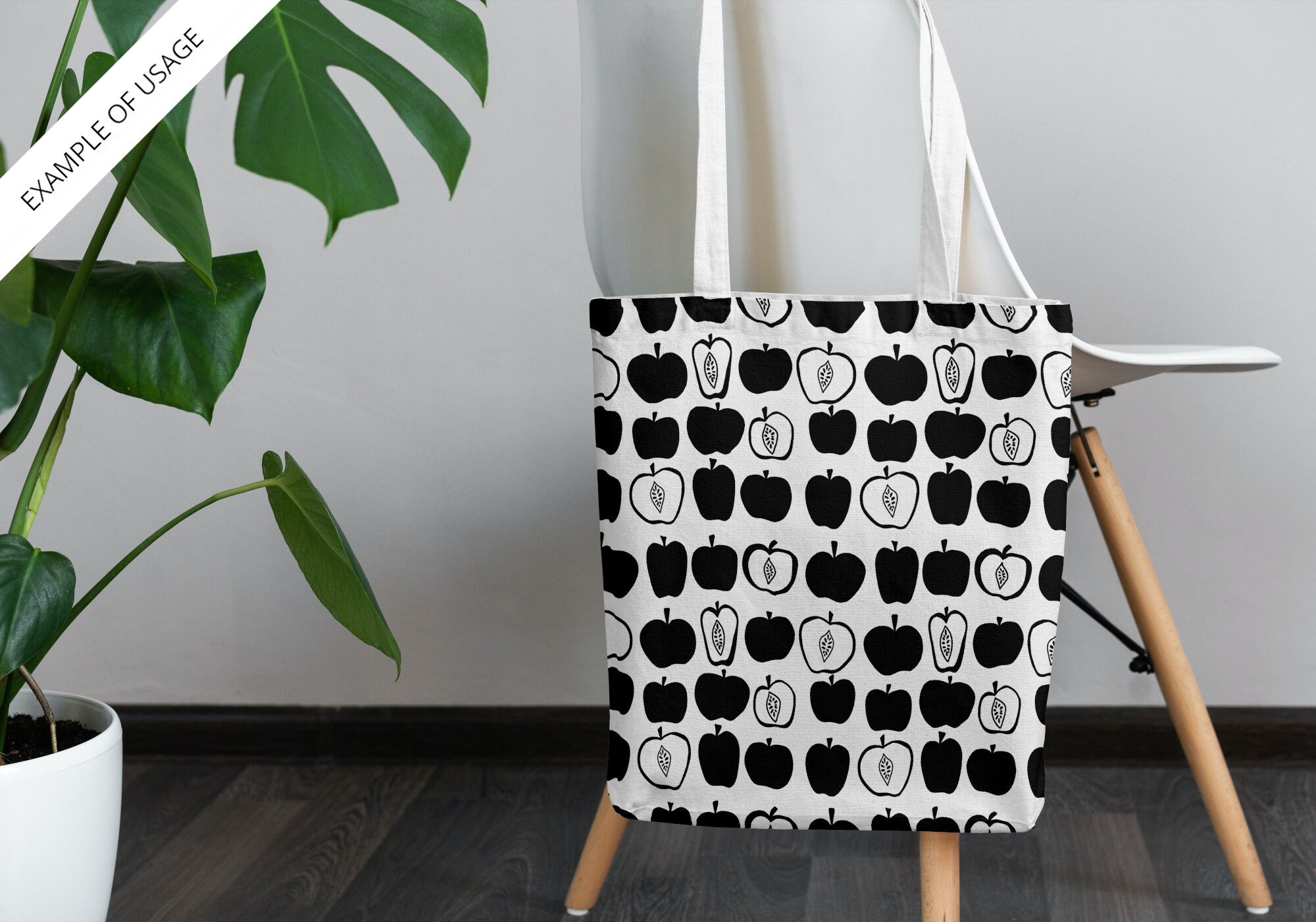 Apples Seamless Pattern SVG Surface Pattern, Vector, Hand Drawn ...