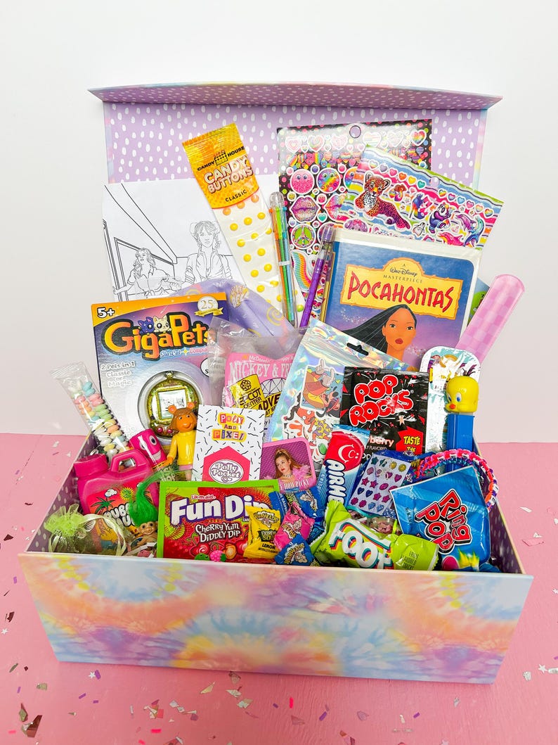 The Rewind Box: 90's Edition - NOSTALGIA GIFT BOX - Large - Etsy