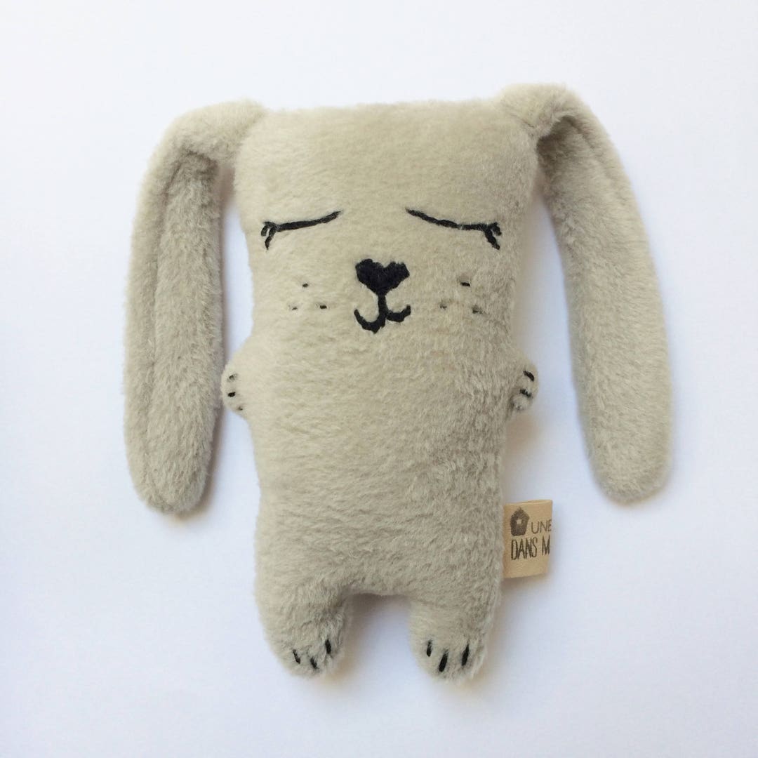 Doudou Plush Awakening Rabbit several Colors and With or Without Noise ...