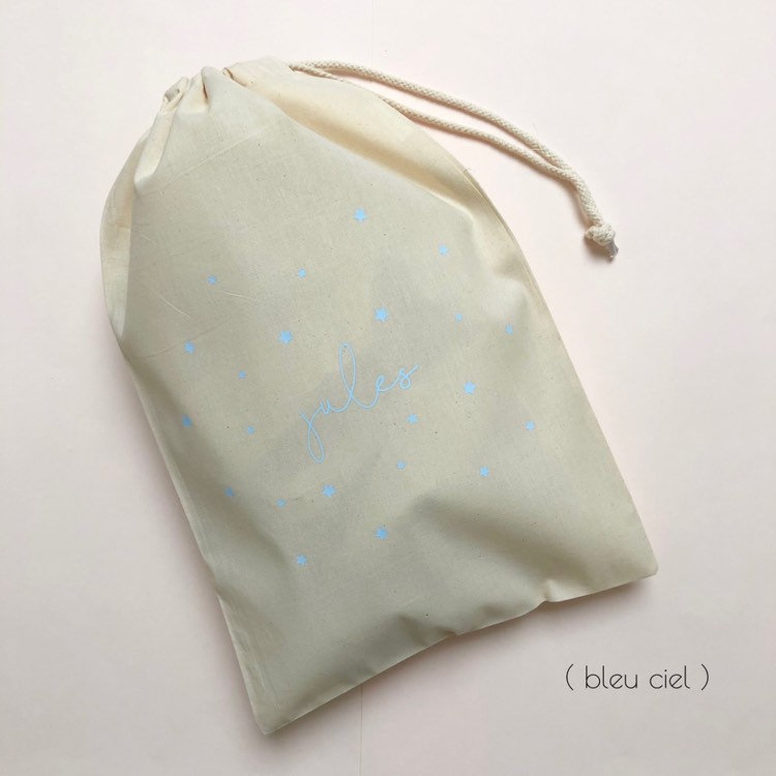 Cotton Storage Pouch or Gift Pouch to Personalize - A Star in My Cabin ...