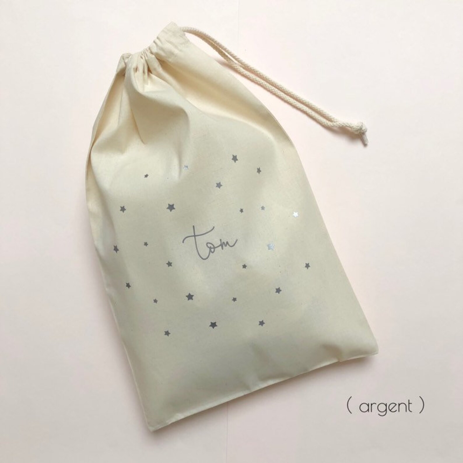 Cotton Storage Pouch or Gift Pouch to Personalize - A Star in My Cabin ...