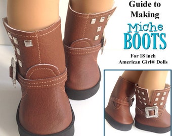Combat Boots 18 Inch Doll Clothes Shoe Pattern Fits Dolls Such | Etsy