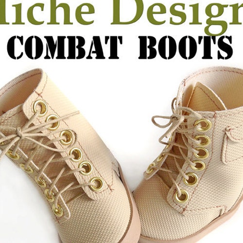 Combat Boots 18 Inch Doll Clothes Shoe Pattern Fits Dolls Such - Etsy