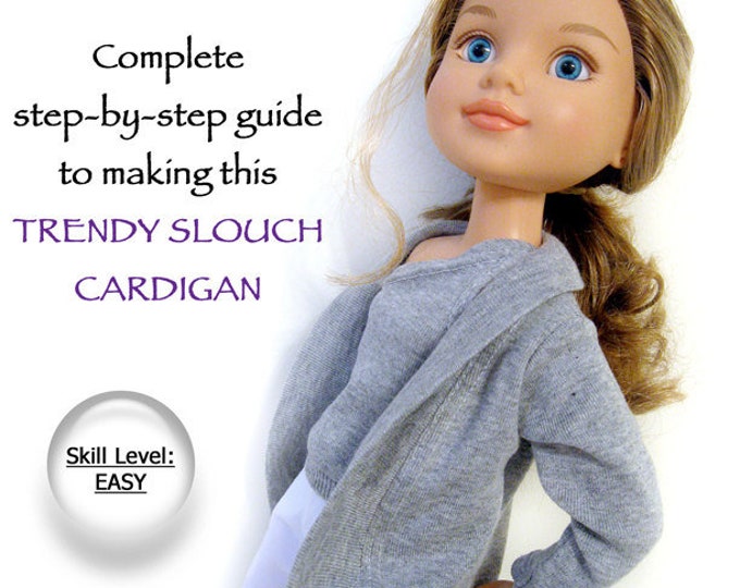 Heat Wave Halter Dress and Top 18 Inch Doll Clothes Pattern - Etsy