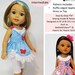 The Tea Party Dress 18 Inch Doll Clothes Pattern Fits Dolls Such as ...