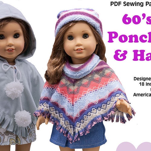 Pdf Sewing Pattern Fits Like American Girl Doll Clothes Etsy