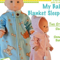 Bitty Baby Doll Clothes Patterns, Set of 12 PDF Doll Clothing Patterns ...