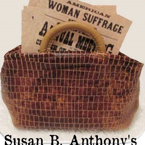 Susan B. Anthony's Alligator Bag & Fliers 18 Inch Doll - Etsy