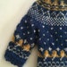 Starry Starry Night Cardigan 18 Inch Doll Clothes Knitting Pattern Fits ...