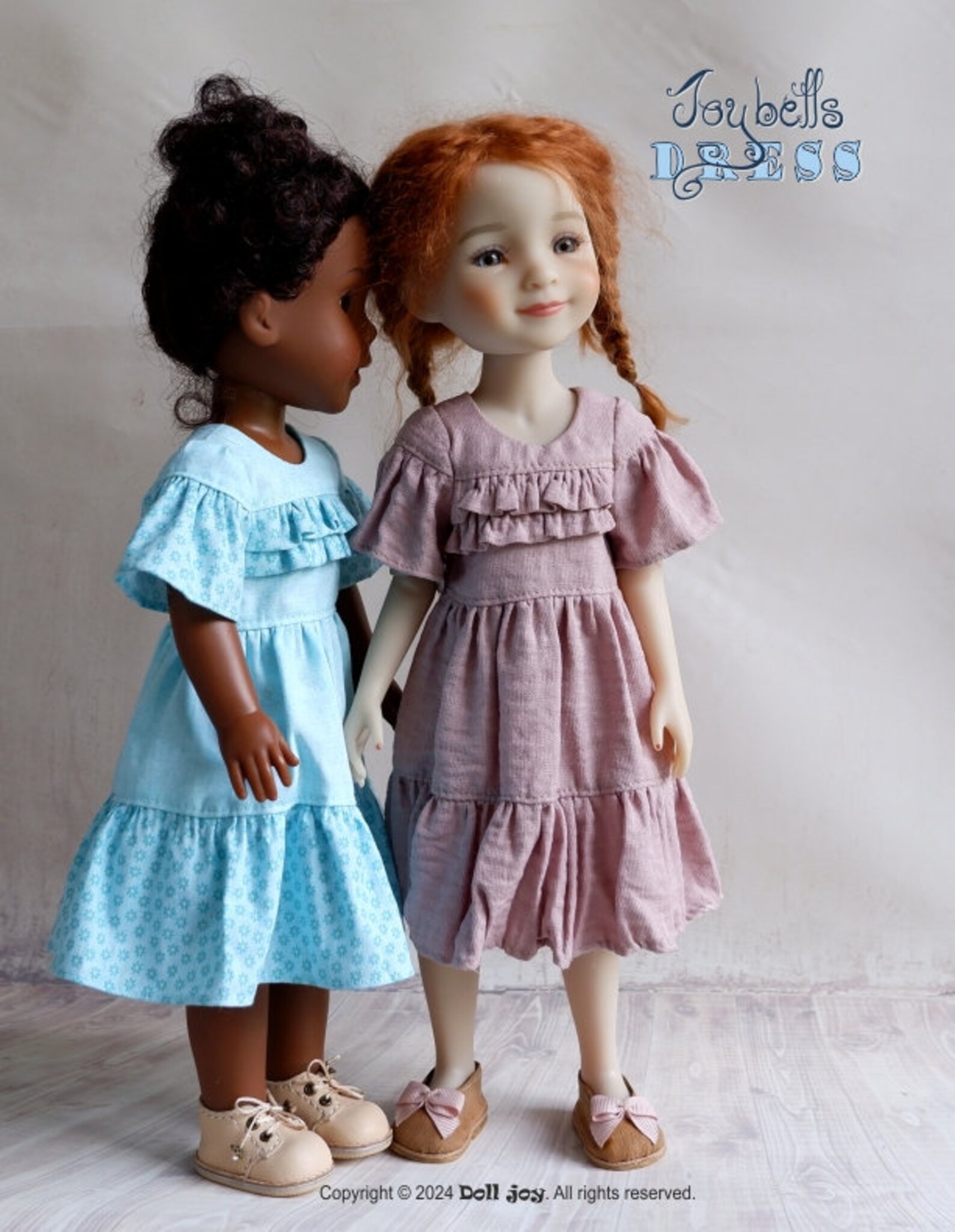 Joy Bells Dress 14.5-15 Inch Doll Clothes Pattern Fits Dolls Such as ...
