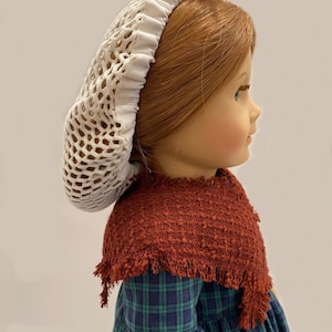 1800s Simple Stitches Heart Warmer & Snood 18 Inch Doll Clothes Pattern ...