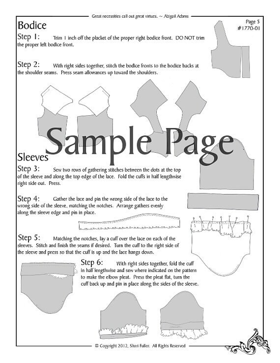 Prairie Rose Bonnet Pattern for Girls and Women Thimbles and - Etsy