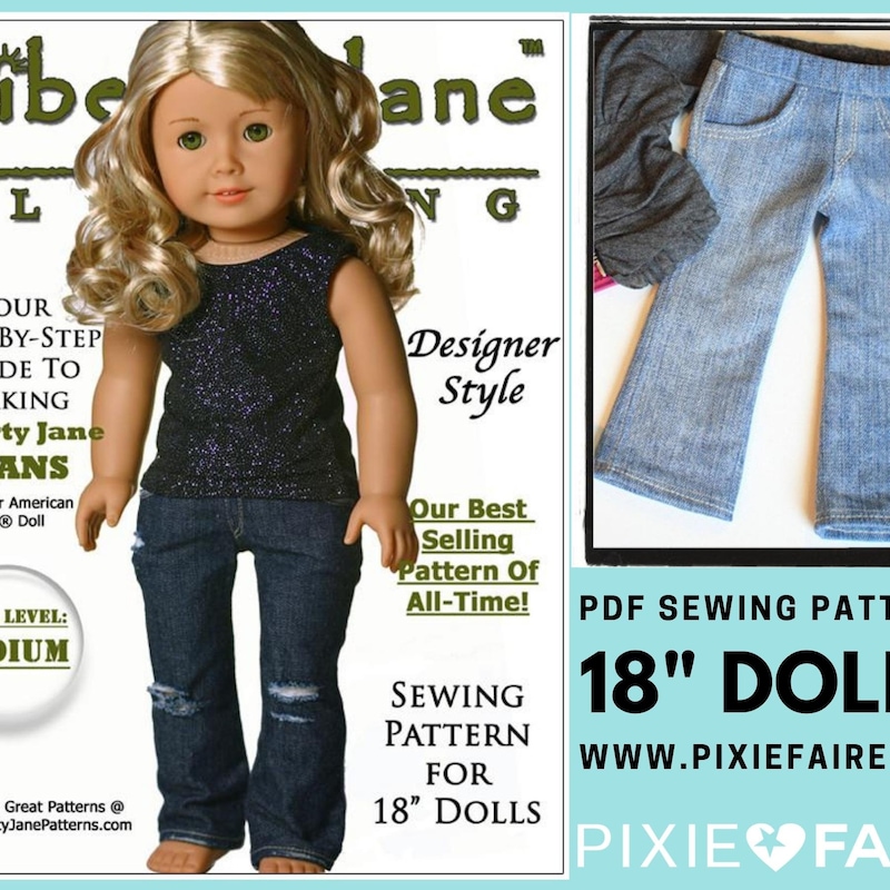 18 Inch Doll Blue Top - Etsy