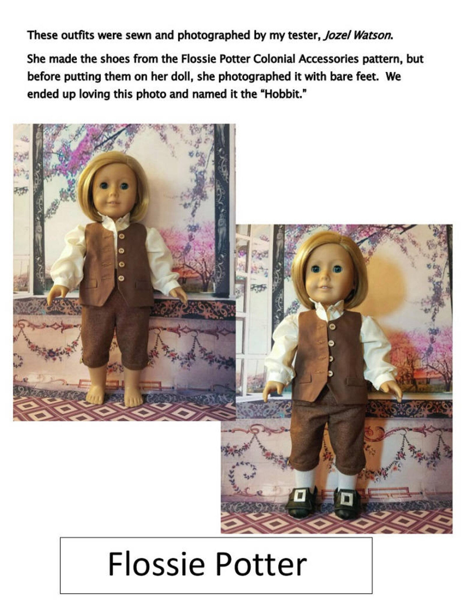Founding Fathers 18 Inch Doll Clothes Pattern Fits Dolls Such | Etsy