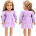 Alice Springs Dress 18 Inch Doll Clothes Pattern Fits Dolls - Etsy