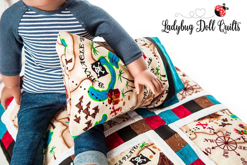 Around the Square 18 Inch Doll Quilting Pattern Fits Popular 18" Dolls ...