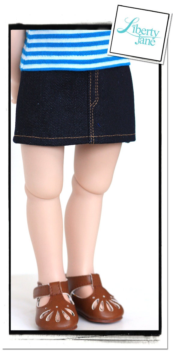 Mini Skirt 16 Inch Doll Clothes Pattern Fits A Girl for All Time® Dolls ...