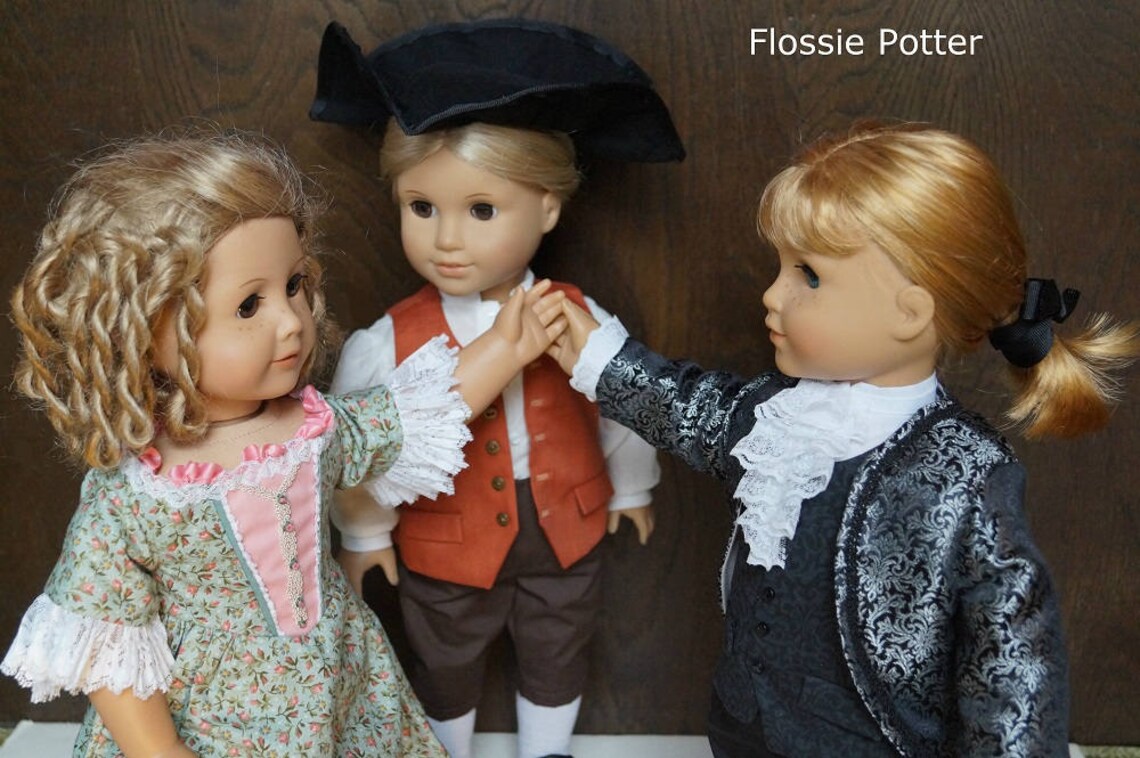 Founding Fathers 18 Inch Doll Clothes Pattern Fits Dolls Such | Etsy