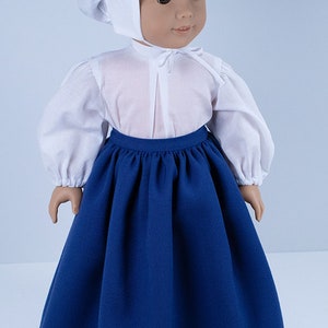 Pretty Pilgrim 18 Inch Doll Clothes Pattern Designed to Fit Popular 18 ...