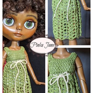 Danni Top, Tunic, or Dress - 7 Ways Doll Clothes Crochet Pattern for 12 ...