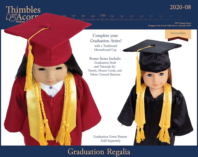 Our Generation Graduation Outfit 18" Doll Blue Robe Shoes Diploma Hat ...