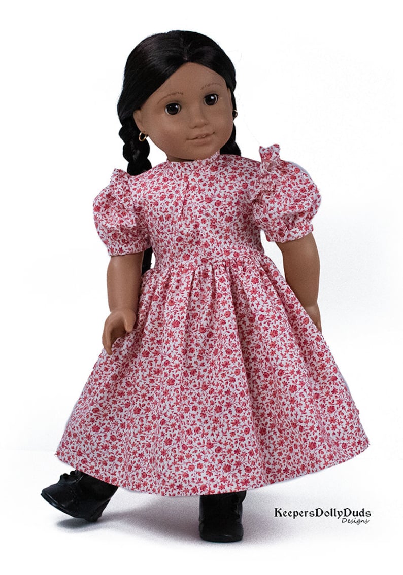 Prairie Ruffles Dress 18 Inch Doll Clothes Pattern Designed to | Etsy