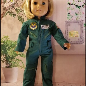 Flight Suit 18 Inch Doll Clothes Pattern Designed to Fit Popular 18 ...