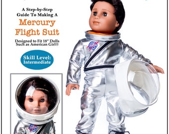 Space Flight Suit for 18 Inch Doll - Etsy
