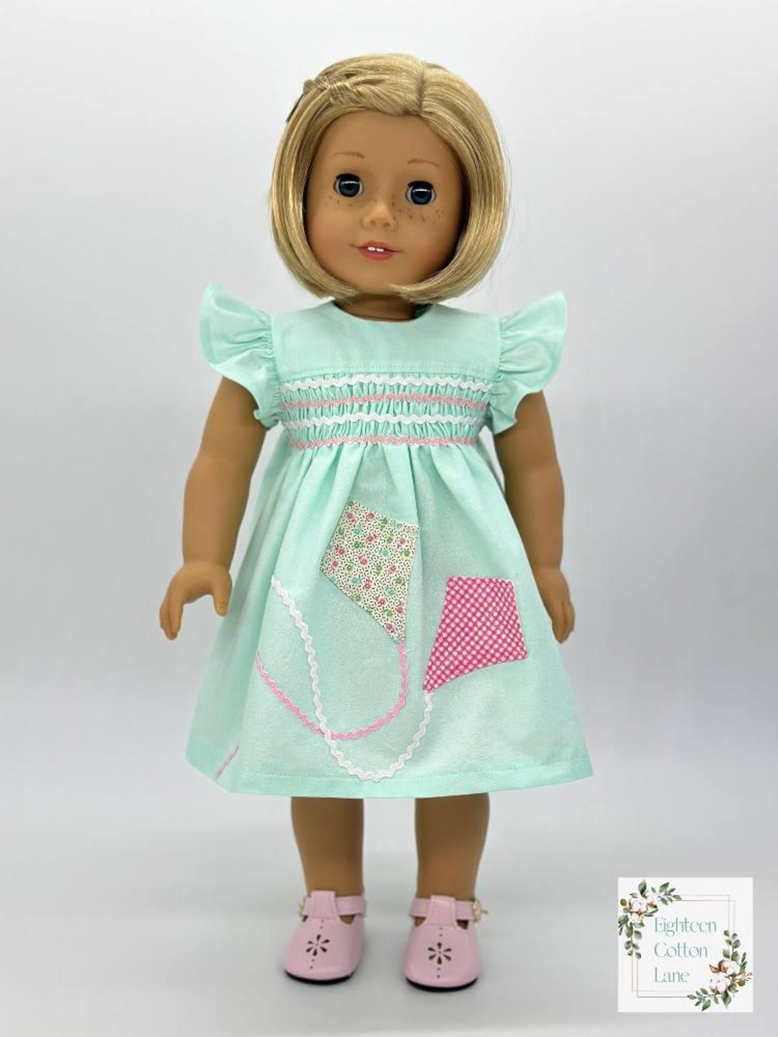 Let's Fly a Kite! 18" Doll Clothes Pattern Designed to Fit Popular 18 ...