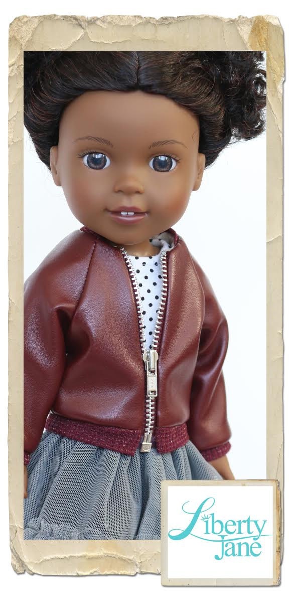 Avila Aviator Jacket 13-14.5 Inch Doll Clothes Pattern Fits - Etsy