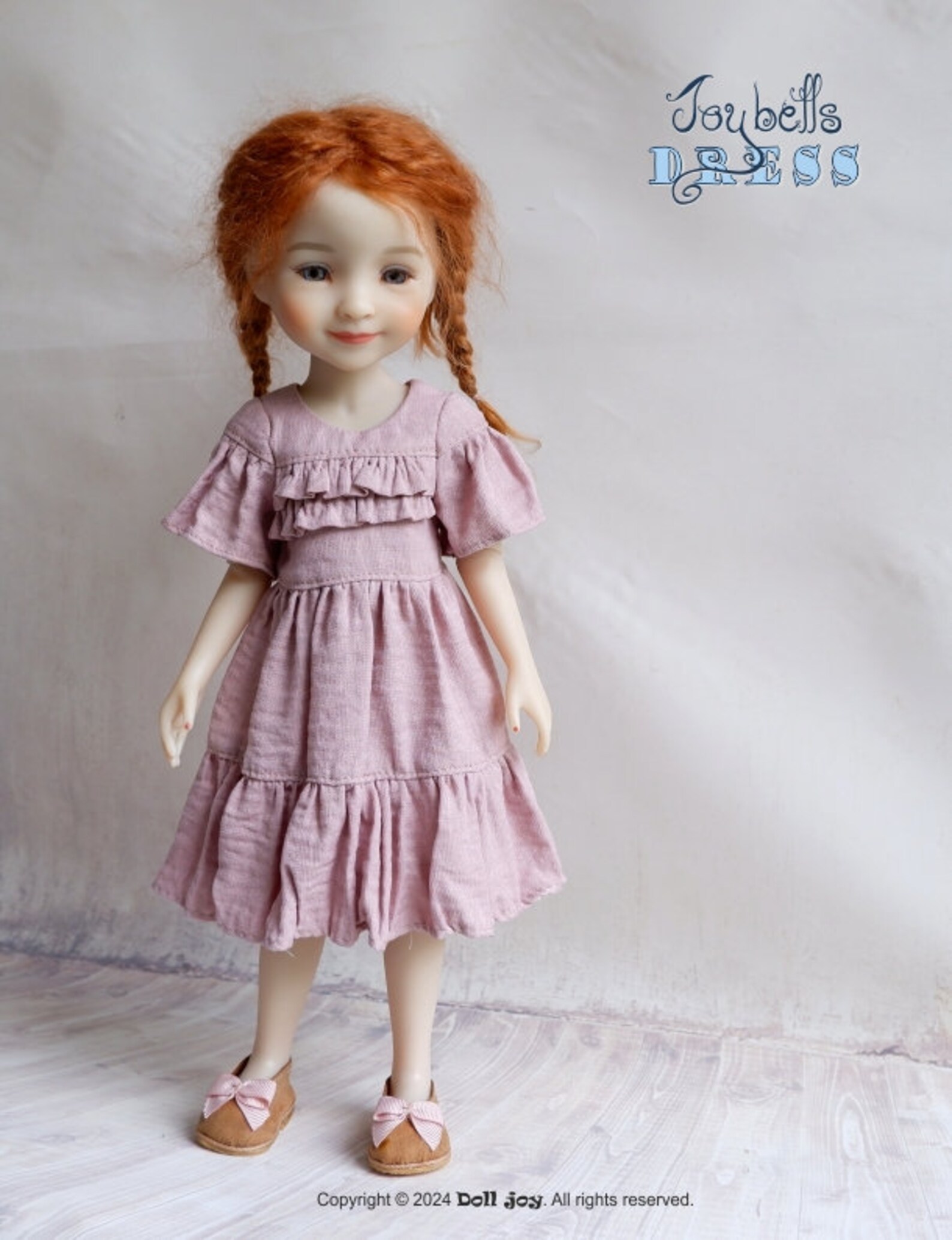 Joy Bells Dress 14.5-15 Inch Doll Clothes Pattern Fits Dolls Such as ...