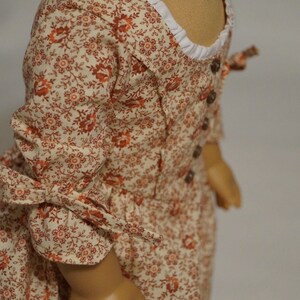 Betsy Ross Shop Dress 18 Inch Doll Clothes Pattern Fits Popular 18 ...